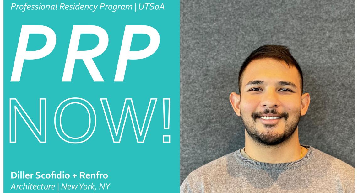 PRP Now! Amir Mirza // Diller Scofidio + Renfro | School of Architecture